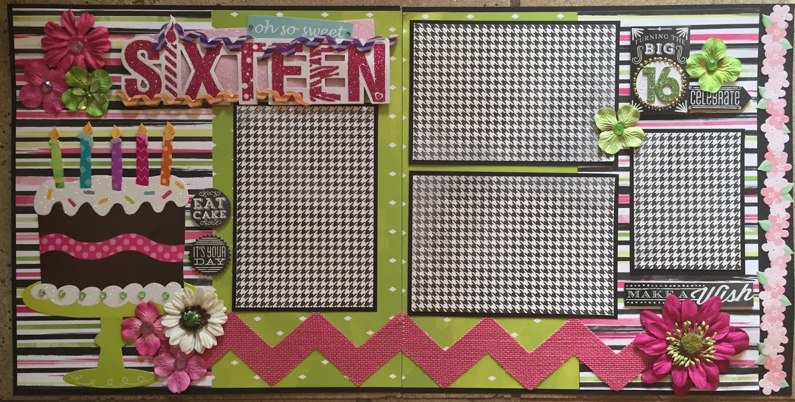 AMAZING GRACE Paper Crafts: Happy Birthday Layouts