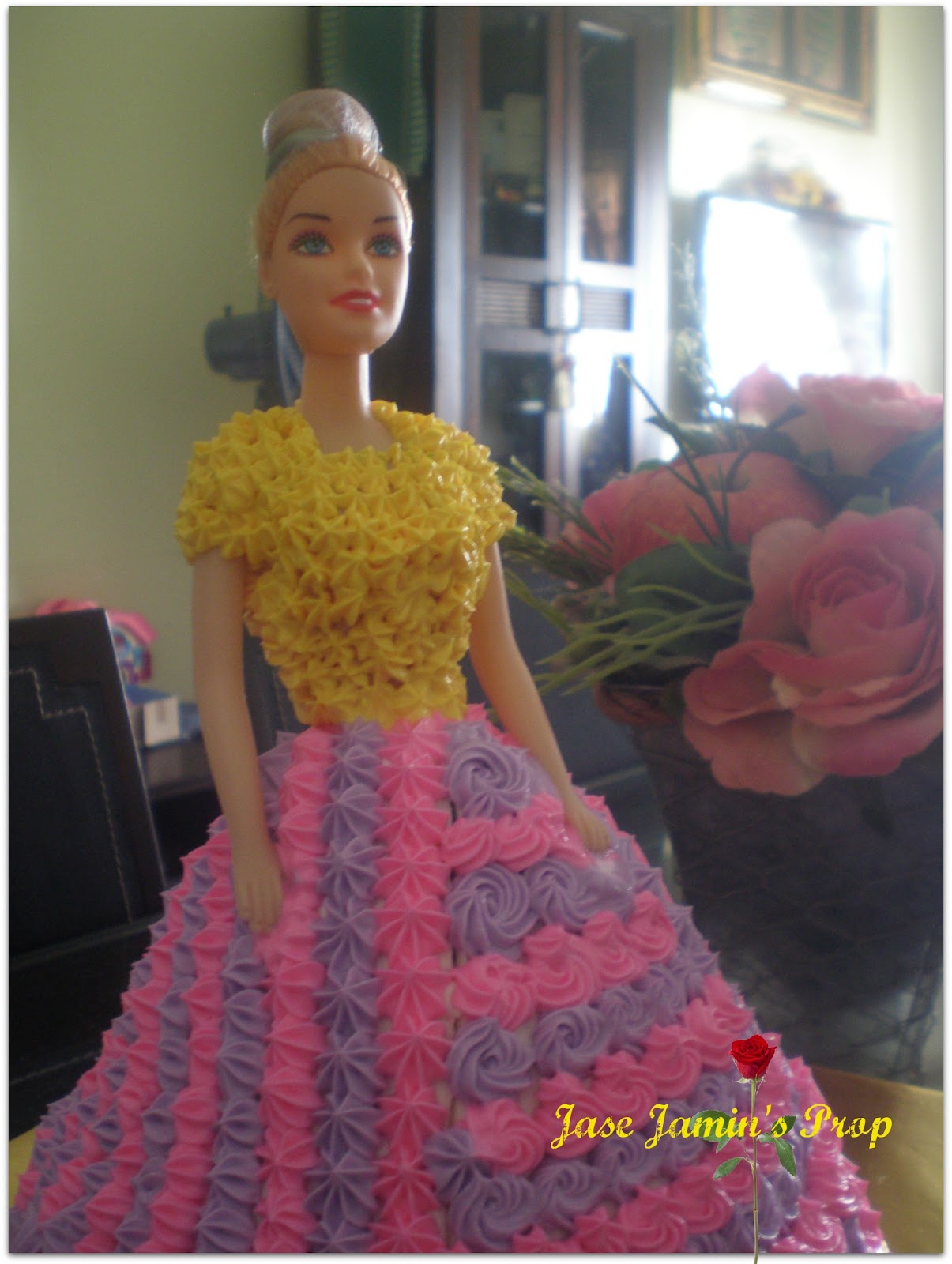 Haruman Dapur: KEK BARBIE DOLL NURUL RAFIQIN