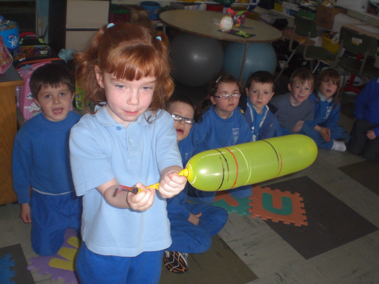Science Projects: Balloon rockets and fizzy rockets