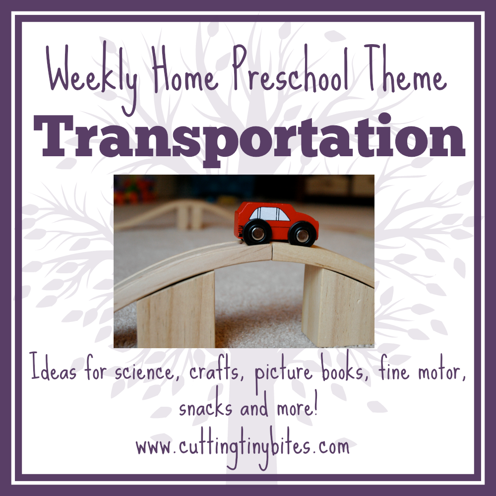Weekly Home Preschool- Transportation Theme | What Can We Do With Paper ...
