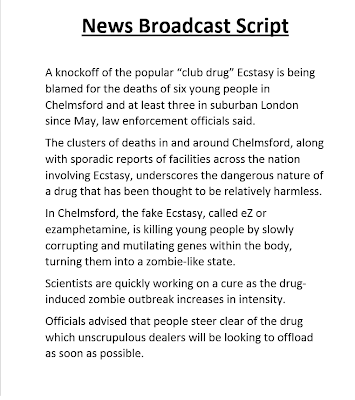 Newscaster Script