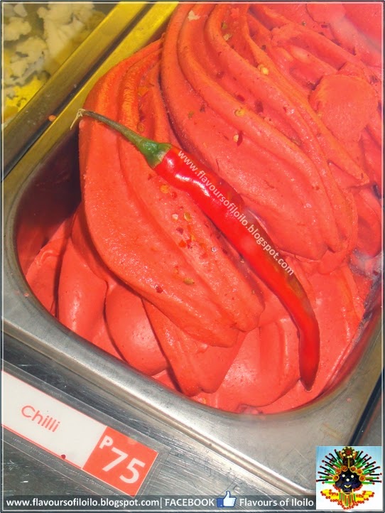 Chili gelato at Nothing But Desserts