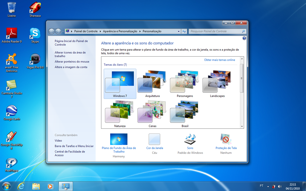 Sistema Operacional - Windows 7 (2009) ~ Evolução dos Sistemas Operacionais