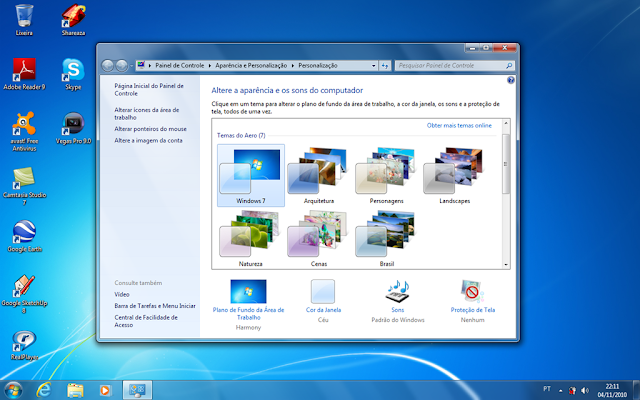 Sistema Operacional - Windows 7 (2009) ~ Evolução dos Sistemas Operacionais