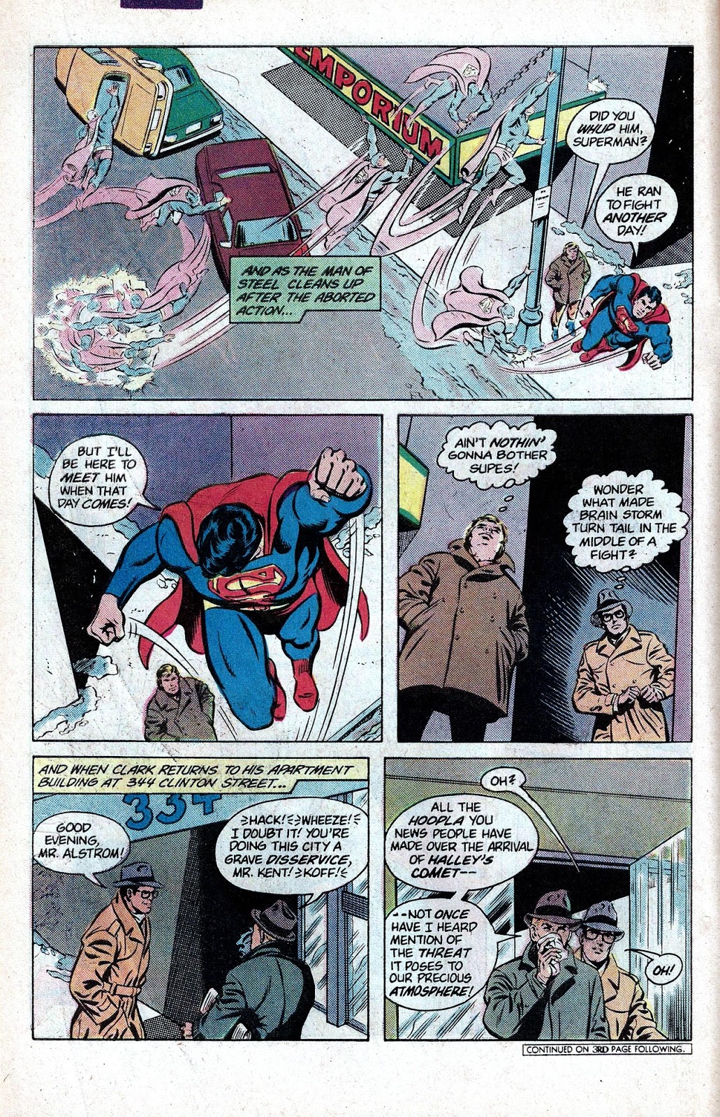 The Dork Review: Superman VS Captain Comet