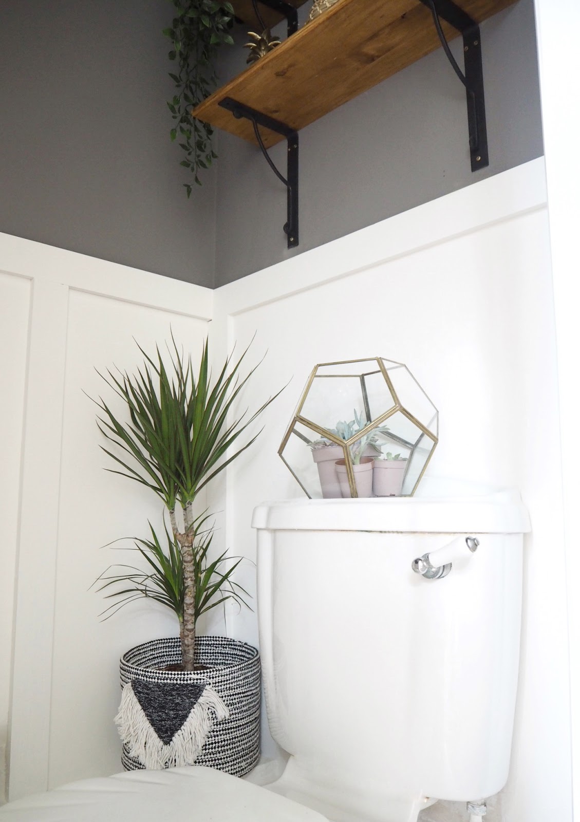 Victorian-inspired WC makeover - for under £125 | Dove Cottage