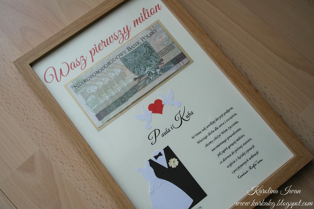 Niebiańska Pracownia Karoliny: Wasz pierwszy milion