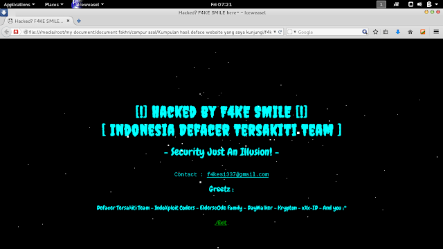Kumpulan Script Deface Terkeren & Terbaik - Blog Fakhri