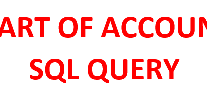 Oracle Application's Blog: SQL Query for chart of accounts