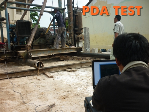 PDA TEST (PILE DRIVING ANALYSIS) ~ kaktus kecil