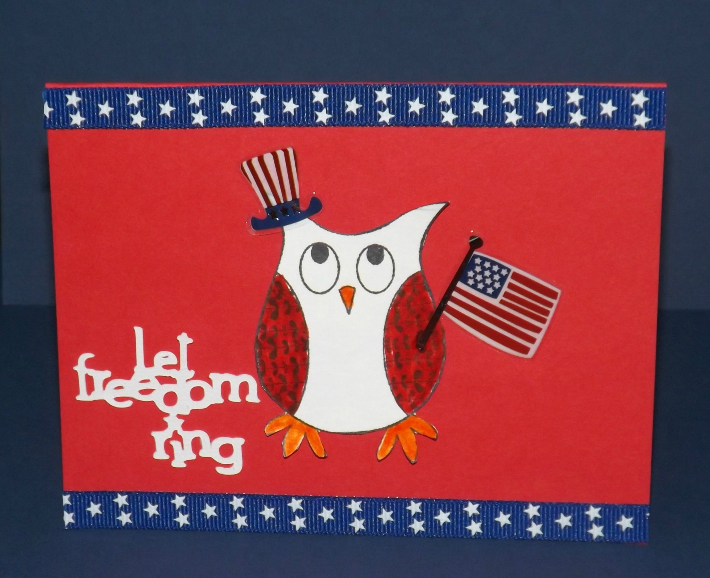 Coley's Corner: Patriotic Owl