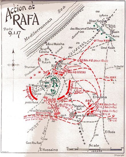 MEI Editor's Blog: The Battle of Rafah, January 9, 1917: Part II, New ...
