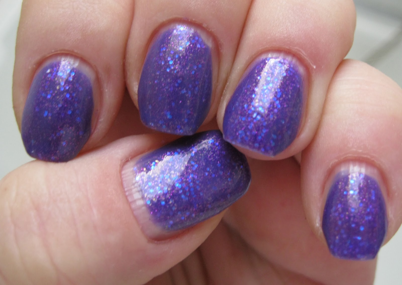 Lacquer Slacker Liz: Hare Polish Medusa Luminosa over Impala Azul Aviador