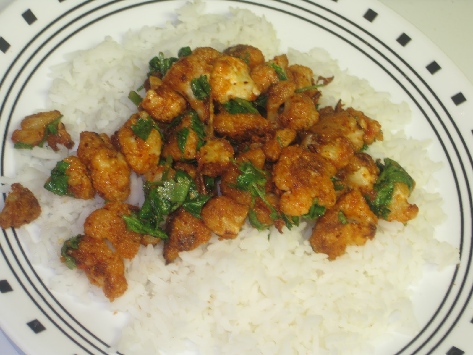 Ruchimayam: Cauliflower Light Fry