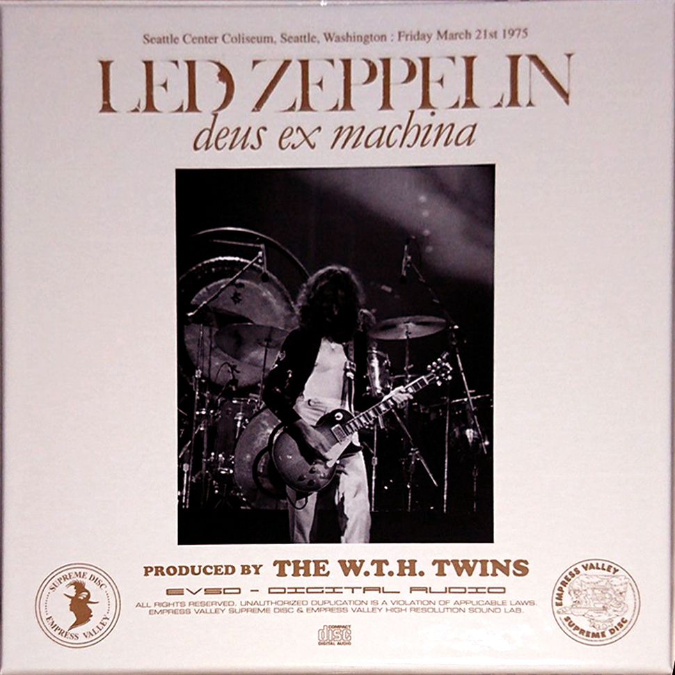 T.U.B.E.: Led Zeppelin - 1975-03-21 - Seattle, WA (SBD/FLAC) "Deus Ex ...