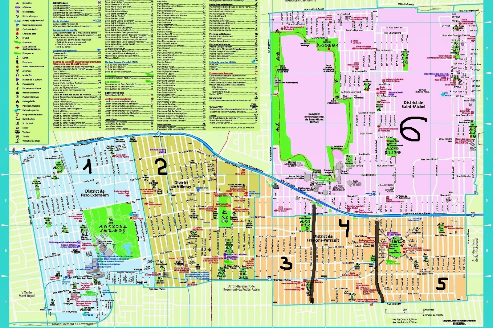 Everything in nothing: Район Villeray, моя карта и разметка