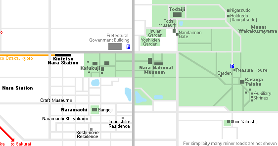 วิธีเดินทางไปเมือง Nara