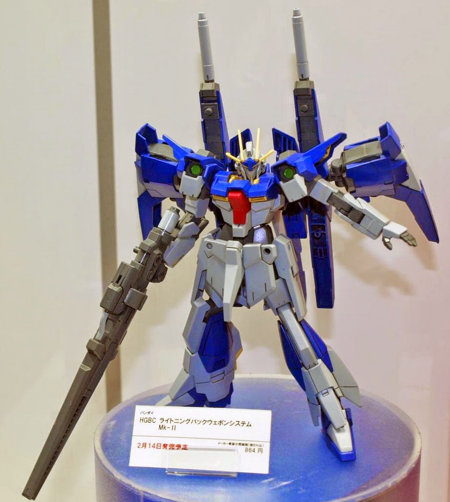 GUNDAM GUY: HGBC 1/144 Lightning Back Weapon System Mk-II - On Display ...