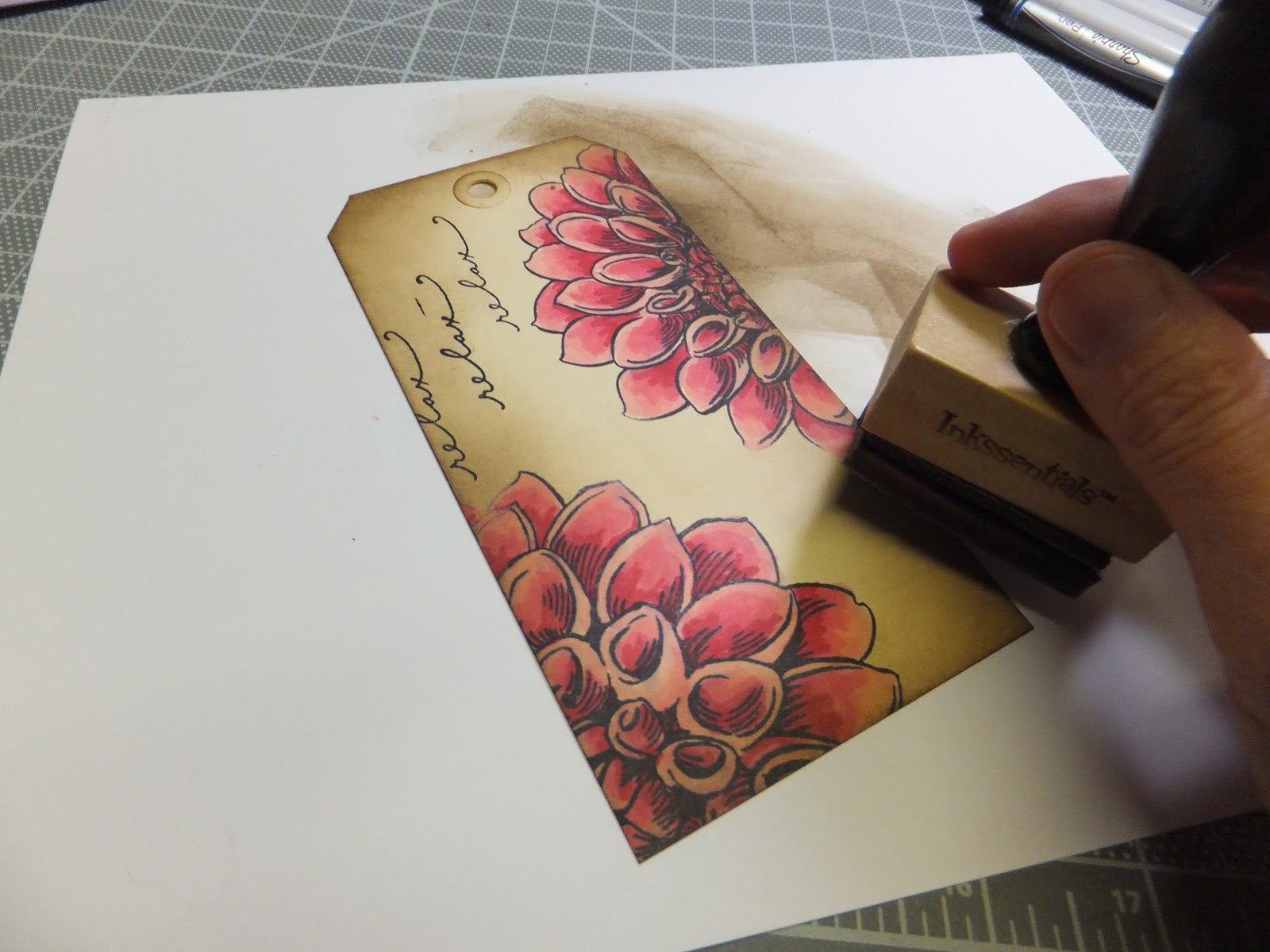 FotoBella: Copic Marker Tag Tutorial