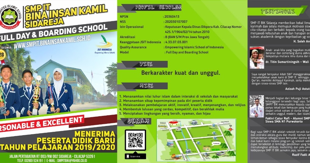 Ppdb 2020 ~ Smp It Bina Insan Kamil Sidareja