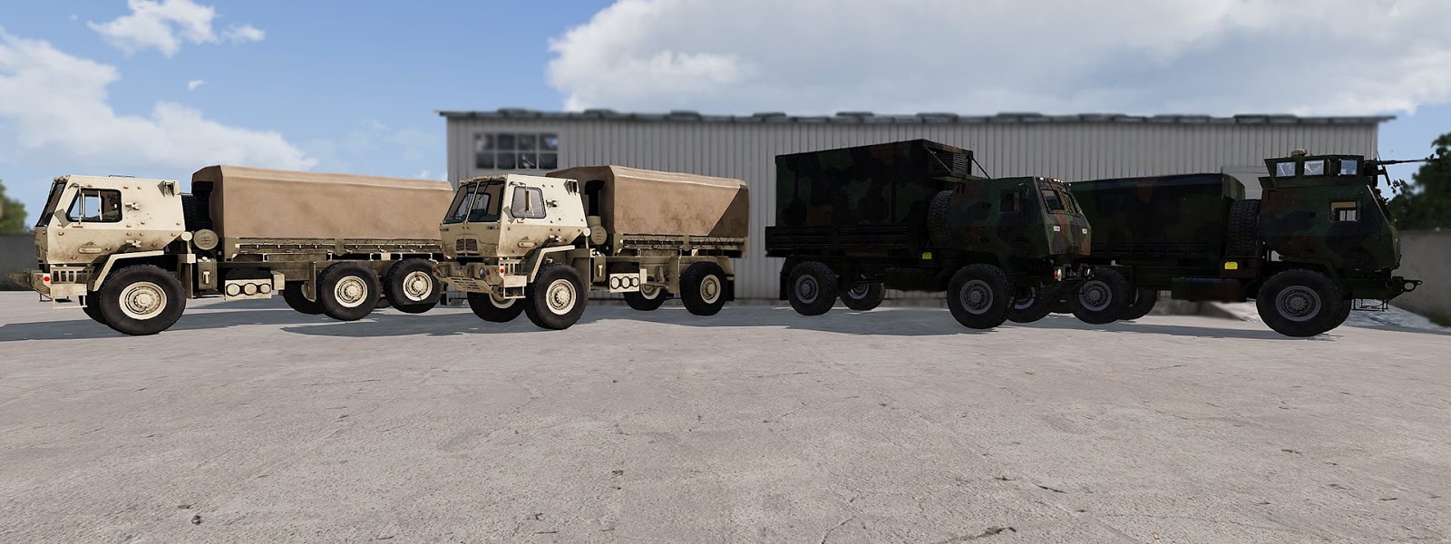 作り直された FMTV や Caiman MRAP を Arma 3 で現代軍を再現の RHS: Escalation MOD が作製 ...