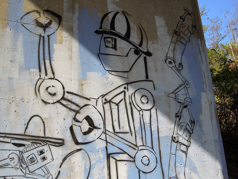 letter blocks say what?: new mural project in west lafayette