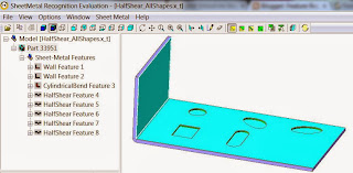 Feature Recognition: Marking and Half-shear Recognition