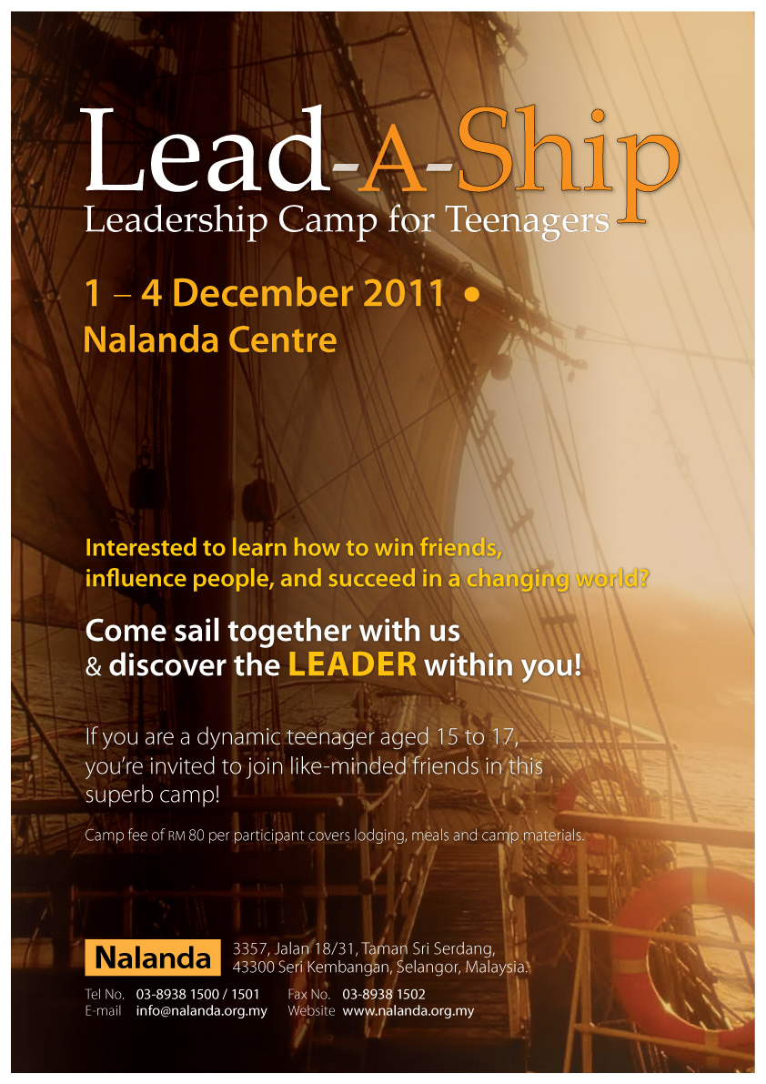 Nalanda Buddhist Society: 1 - 4 December 2011 - "Lead-A-Ship" Camp