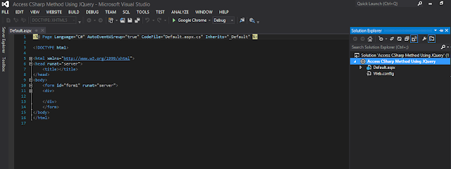 Easy Code Stuff: Access C# Method Using JQuery