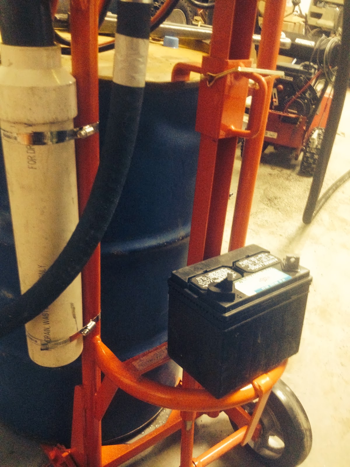 Arrivals and Departures: Partnership Success! Project- Refueling Cart