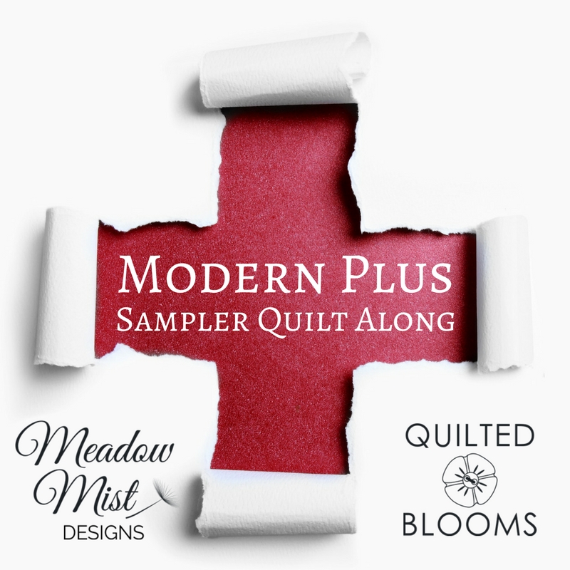 Quilted Blooms: Modern Plus Sampler Small Plus Area