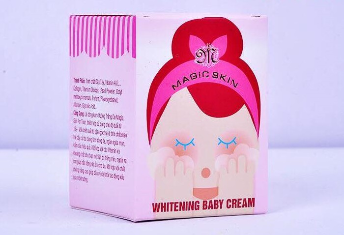 {MS-2} KEM FACE FOR TEEN MAGIC SKIN - WHITENING BABY CREAM | Tổng Đại ...