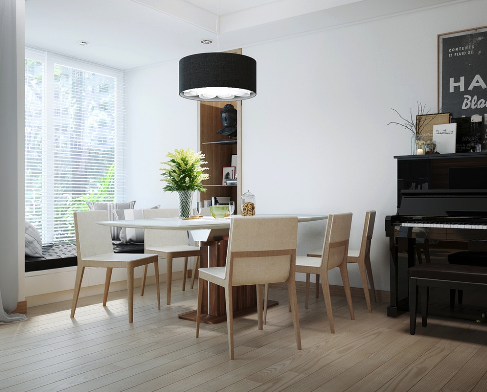 Cute Dining Room Layout Scheme - Dining Room Ideas