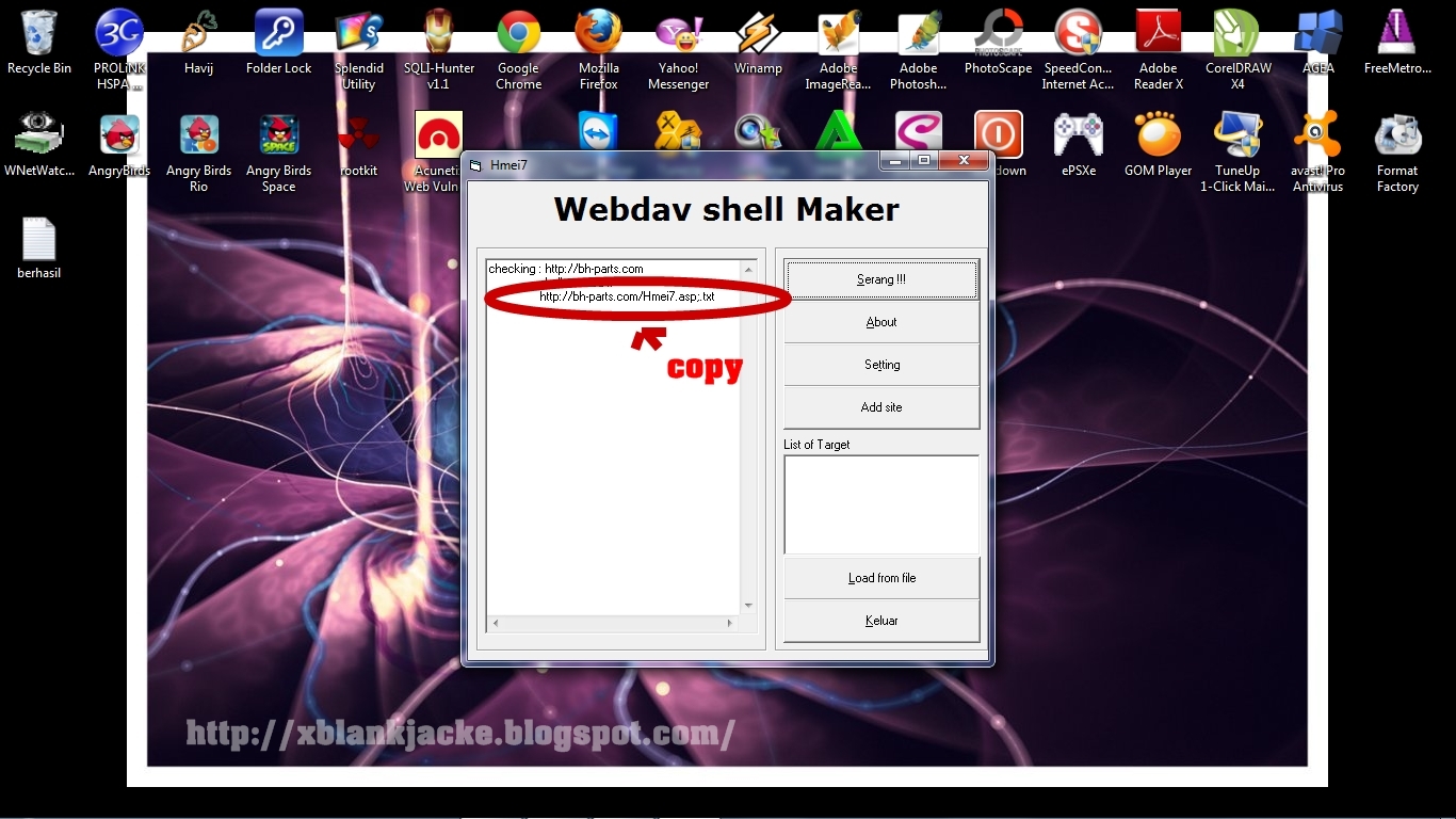 Tutorial Cara Paling Mudah Deface Website Dengan Webdav 2015