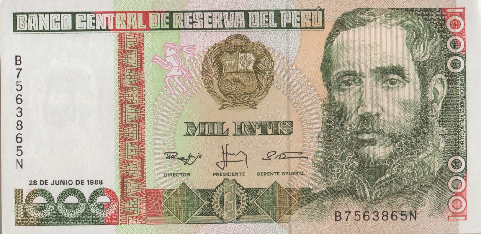 De lo social y mucho más: El Inti. Moneda nacional de Perú (1985-1991)