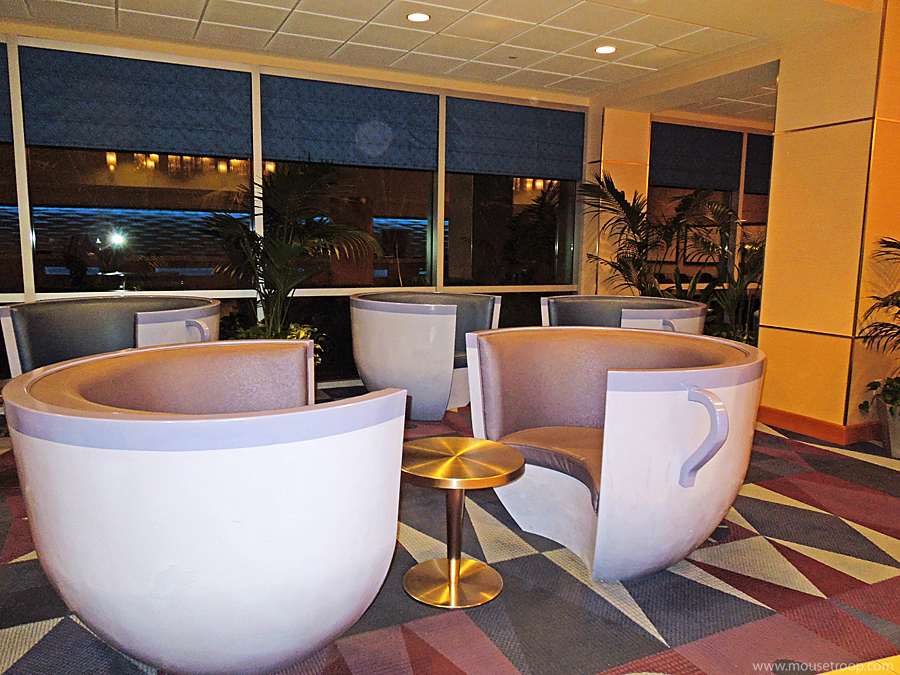 Mouse Troop: Teacup Chairs at the Disneyland Hotel