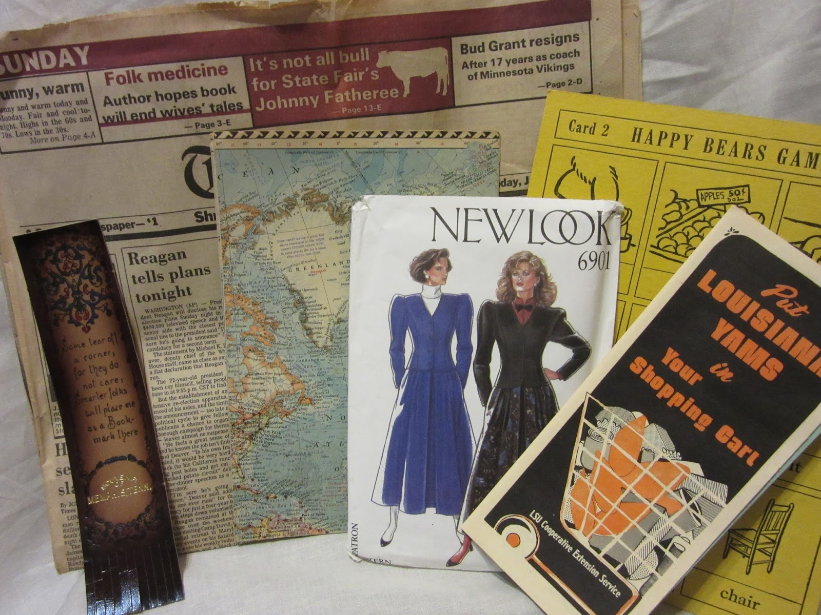 Looking Out My Screen Door: My Obsession With Vintage Paper Ephemera