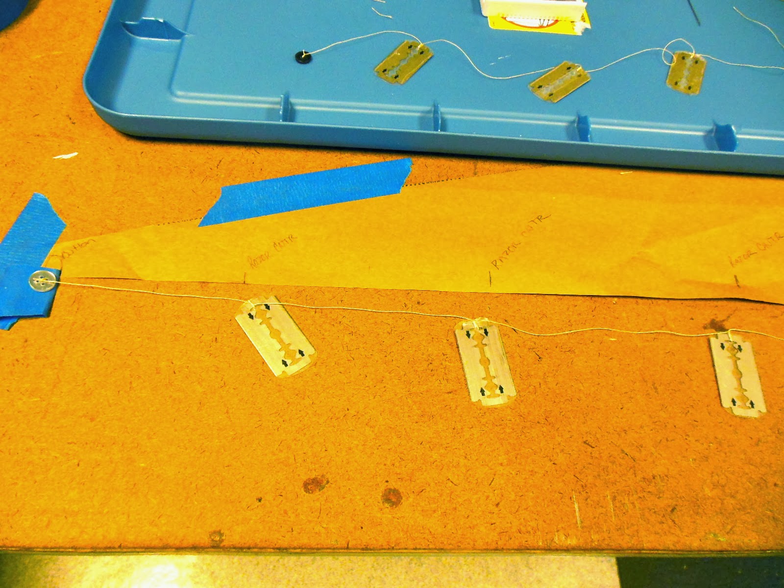 Prop On: Razor Blade mouth trick