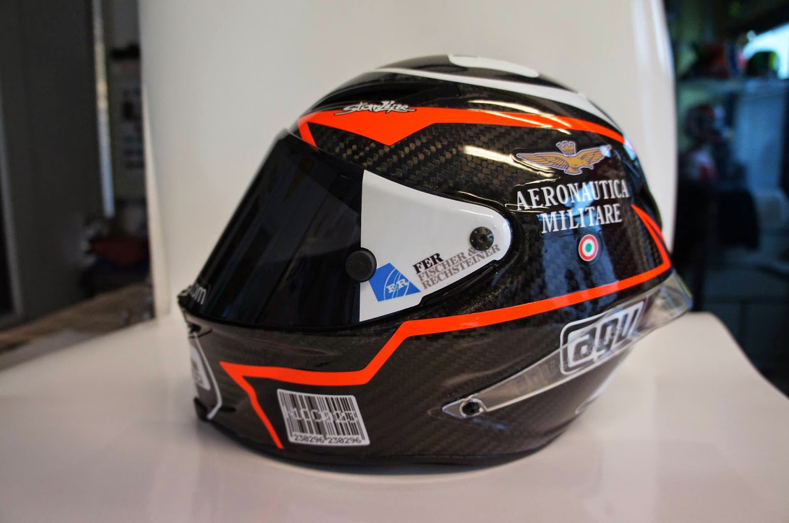 Racing Helmets Garage: Agv PistaGP N.Antonelli Winter Test 2015 by Starline