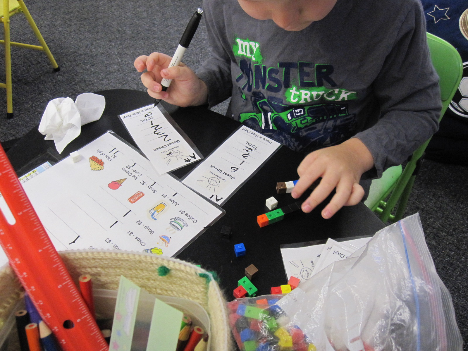 Training Up A Child: Playing Restaurant