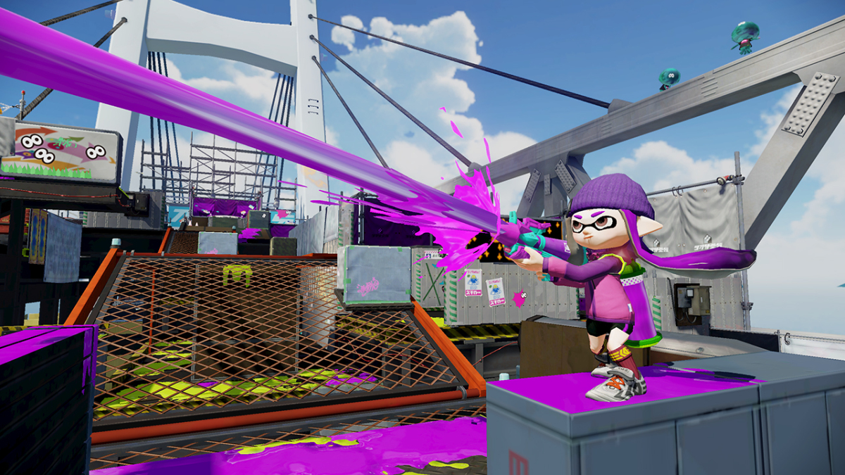 El 12 de Abril llega la actualizacion de Splatoon