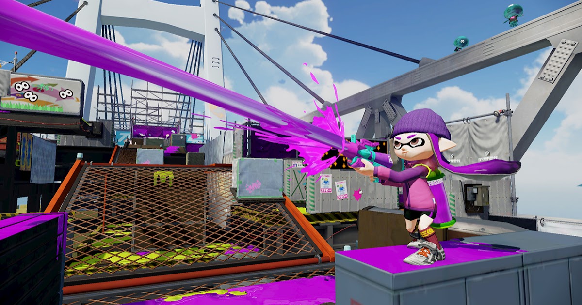 El 12 de Abril llega la actualizacion de Splatoon