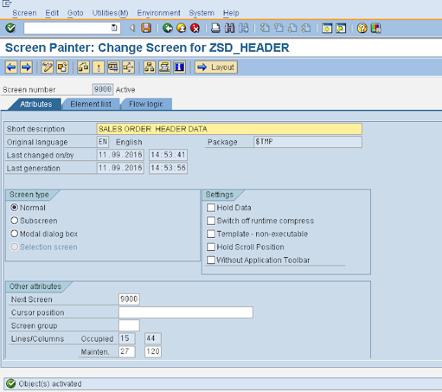 SAP TECH: Module pool programming using SE38