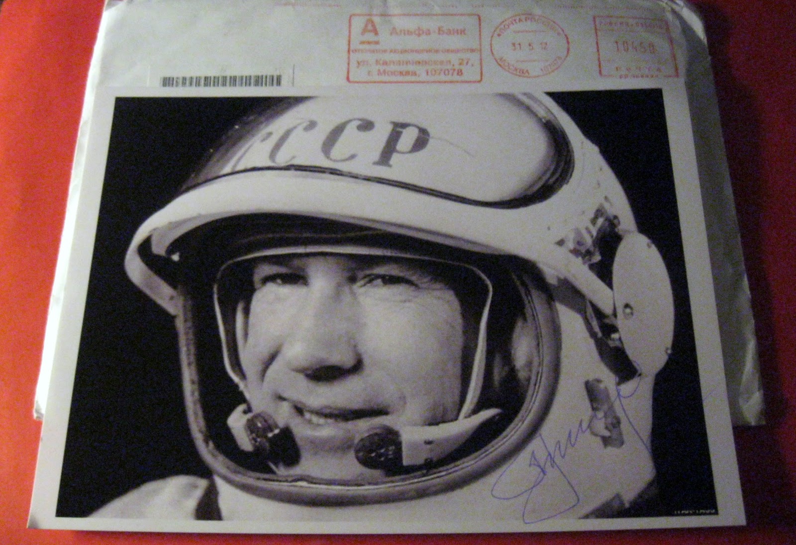 Autograph VIP: Alexey Leonov, soviet/russian cosmonaut who, on 18 March ...