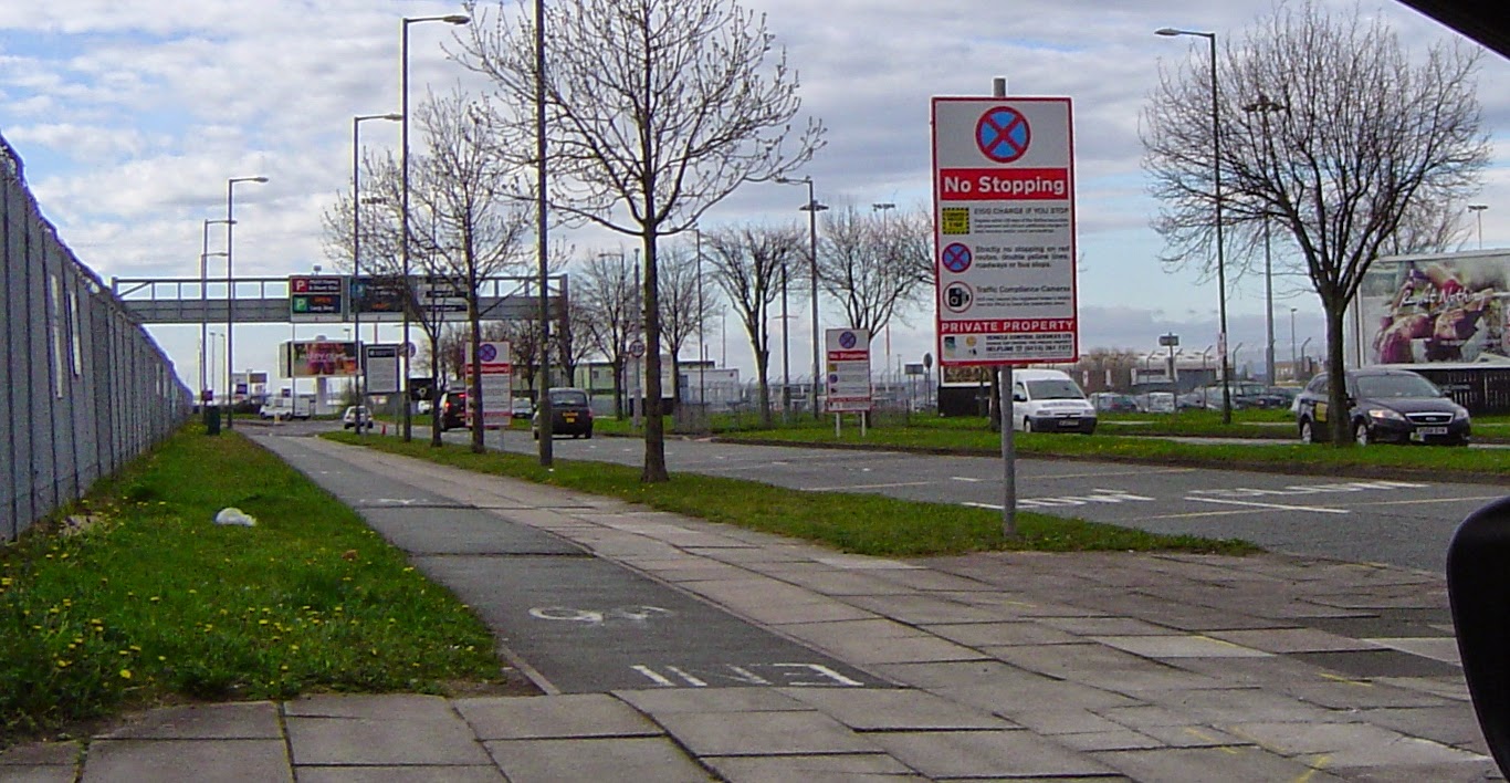 Parking Prankster: Vehicle Control Systems signage at Liverpool Airport ...