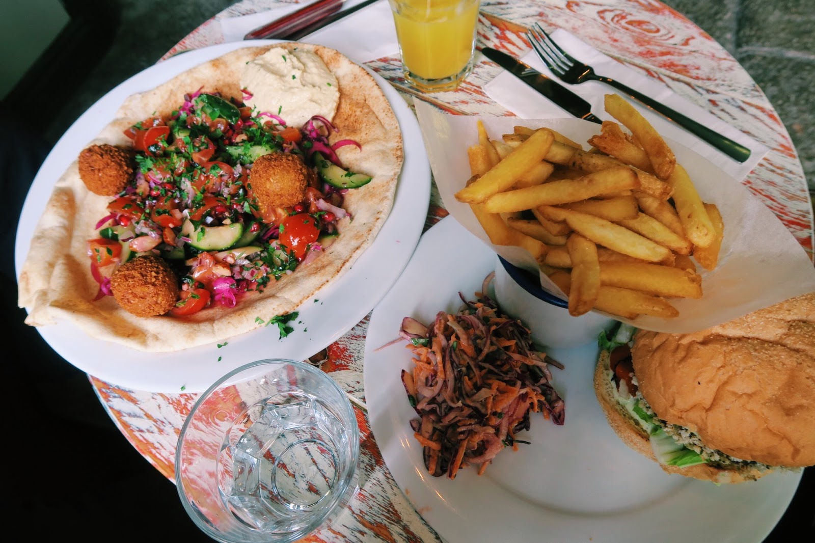 Hummus And Roasted Vegetable Wrap Wetherspoons | Vegetarian Foody's