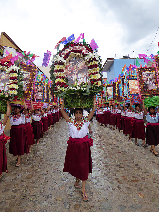 Oaxaca-The Year After: Teotitlan del Valle - The cycle continues