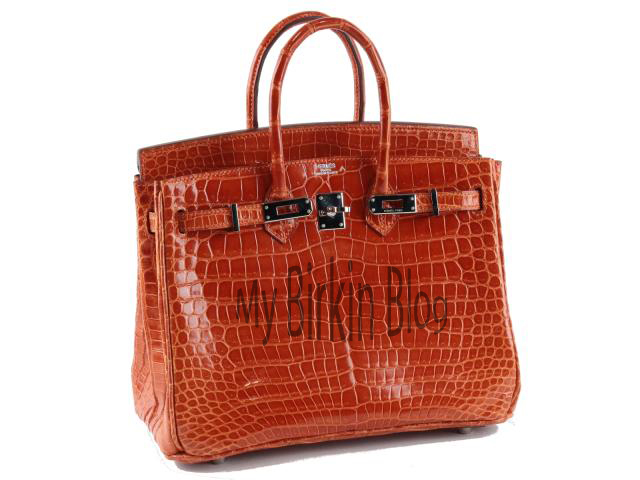 My Birkin Blog: Orange