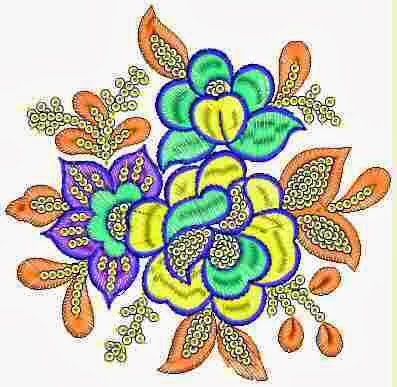 EmbDesignTube: New Indian Trendy Patch Designs