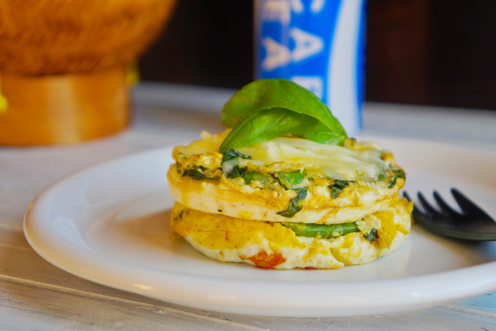 Mini asparagus omelet